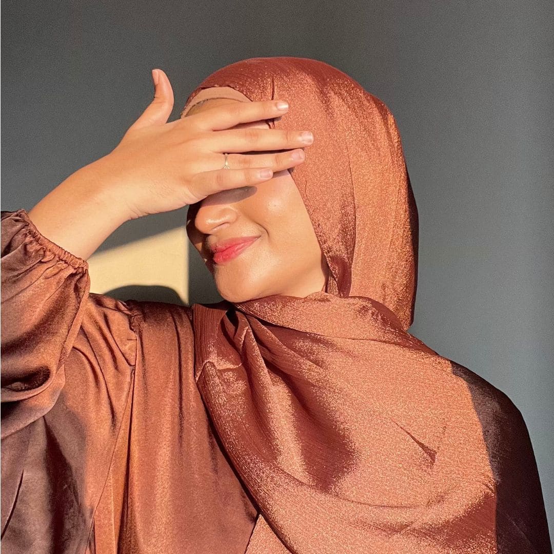 Shimmer Crepe Tissue Hijab – Hijab Kart